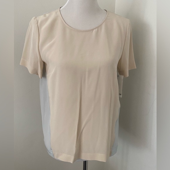 Stella McCartney | Tops | Nwt Stella Mccartney Womens Silk Blouse Top ...